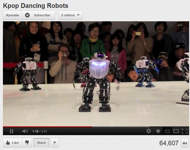 kpop dancing robots – Buhay Korea 2020